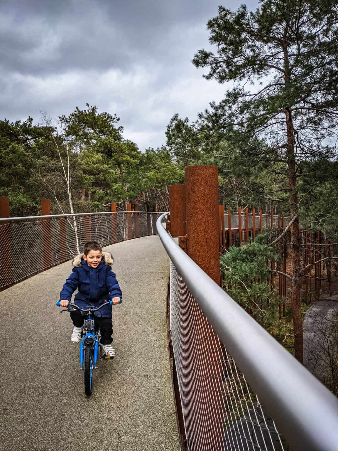 Cycling through trees