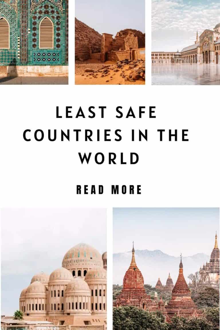 12 Least Safe Countries in the World To Think Twice Before Visiting