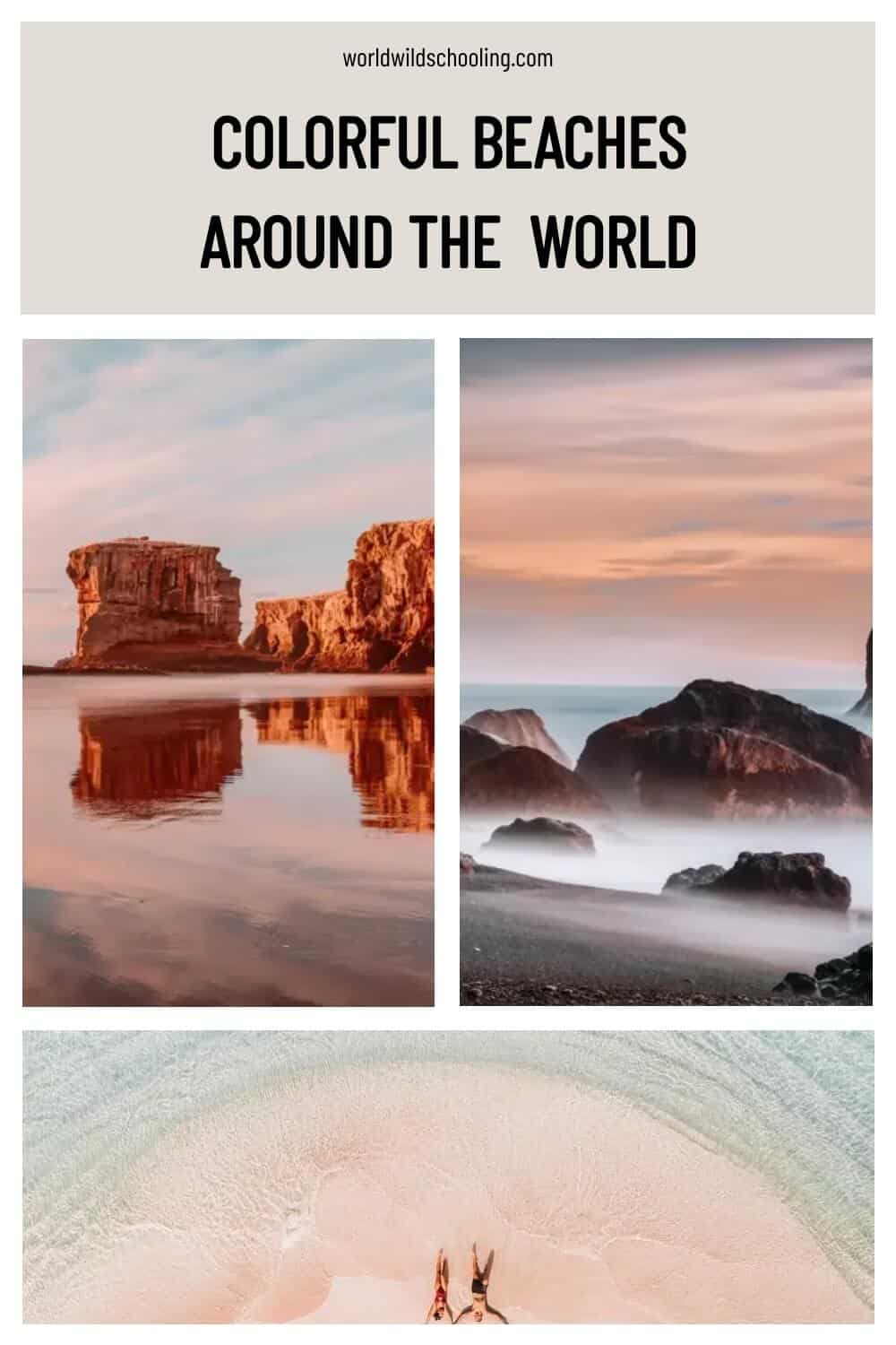 12 Colorful Beaches Around the World You Must See