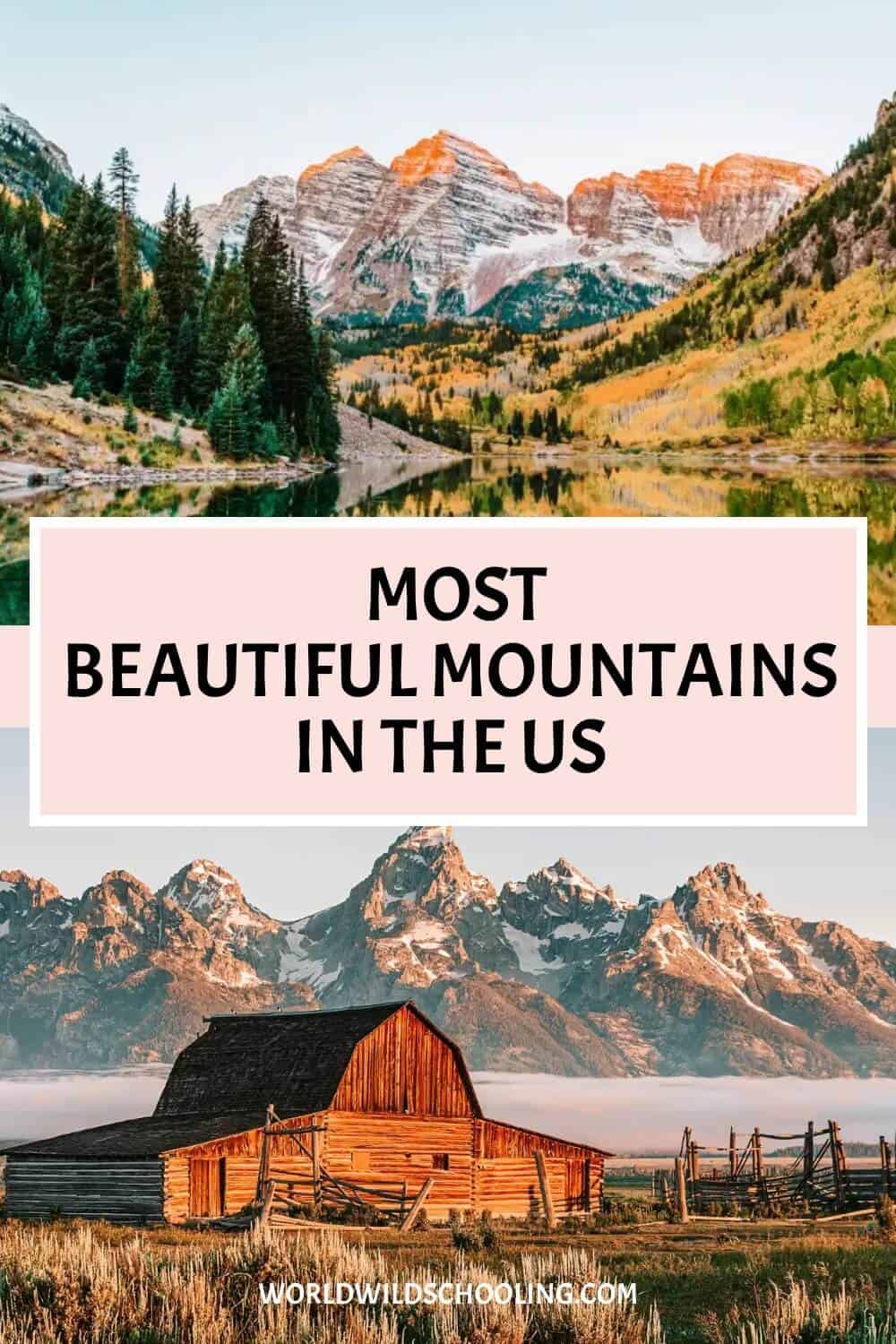 12 Most Beautiful Mountains in the US for Nature Lovers