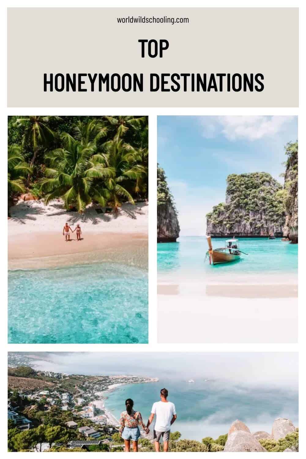 12 Most Romantic Honeymoon Destinations in the World