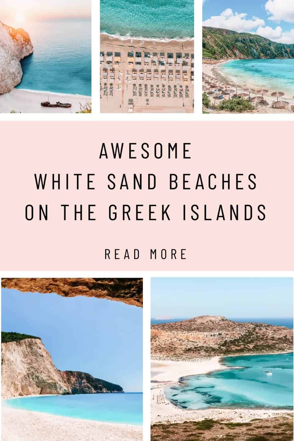 12 White Sand Beaches on the Greek Islands