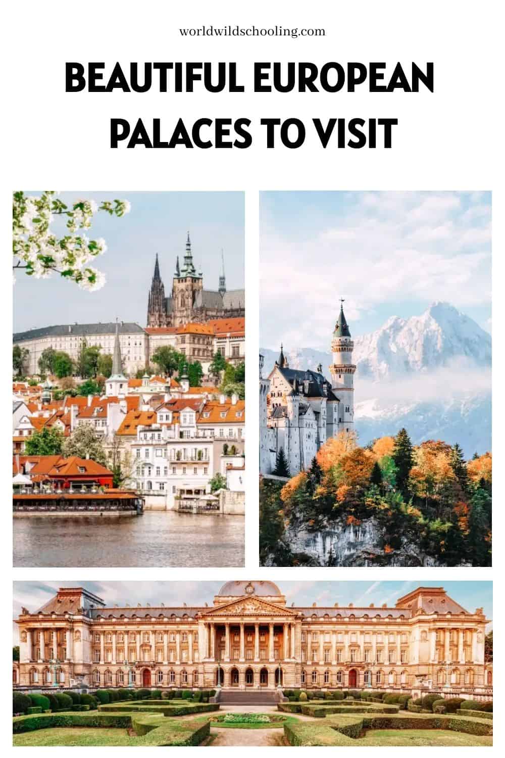 12 Beautiful European Palaces for Your Bucket List