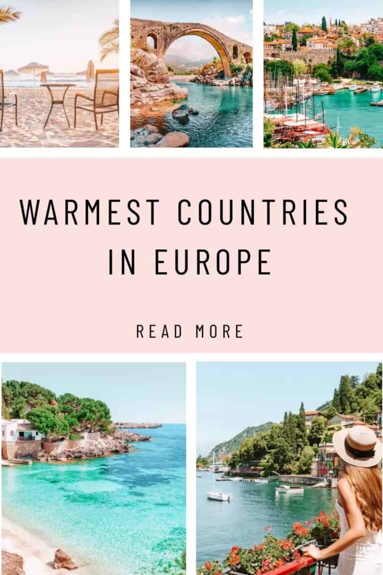 12 Hottest Countries in Europe for Endless Sunshine