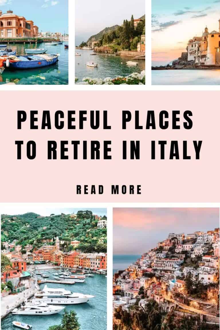 12 Peaceful Places To Retire in Italy and Enjoy La Dolce Vita