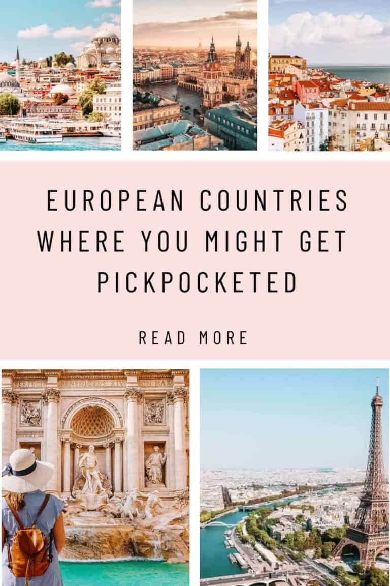 Top 10 European Countries Ranked by Pickpocketing Risk for Travelers