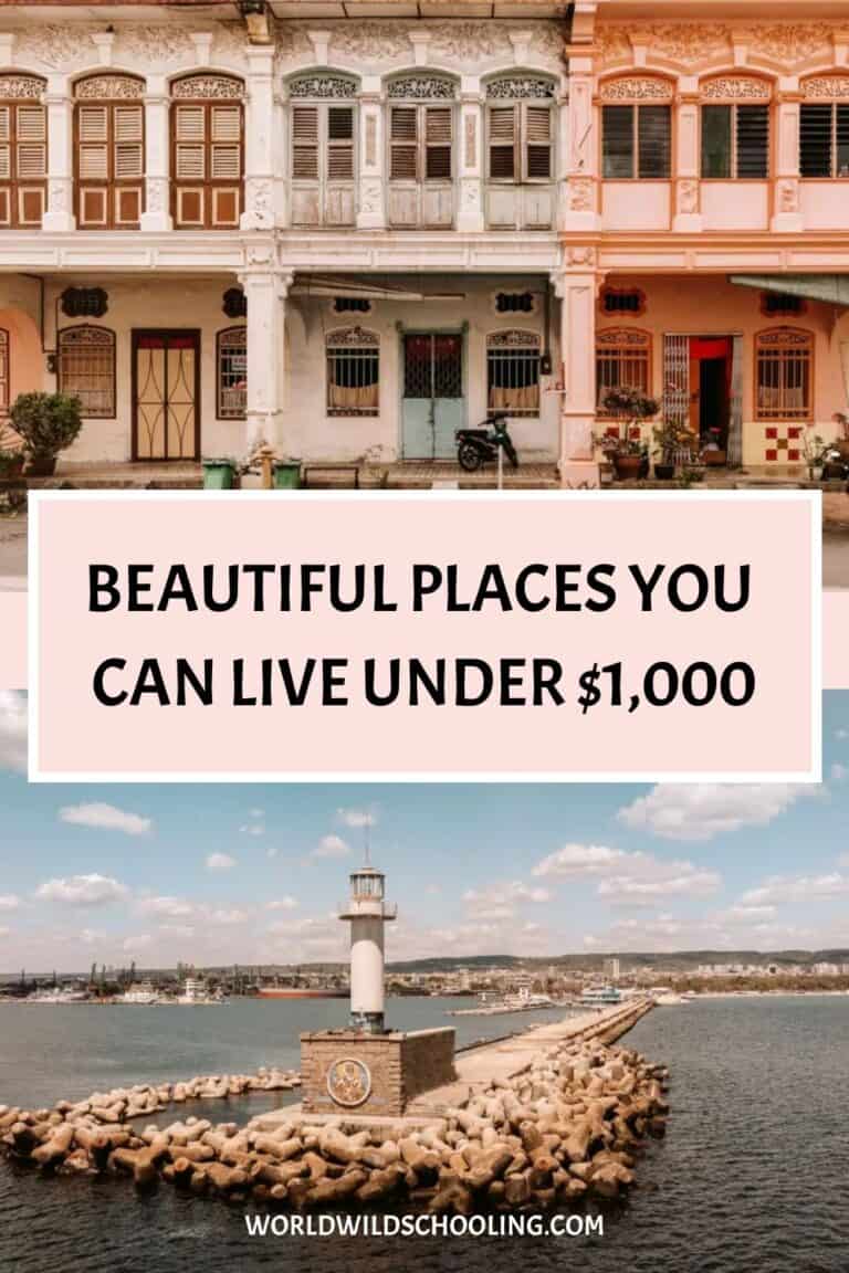12 Beautiful Places Where You Can Live for Less Than $1,000 a Month
