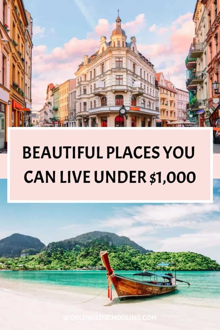 12 Beautiful Places Where You Can Live for Less Than $1,000 a Month