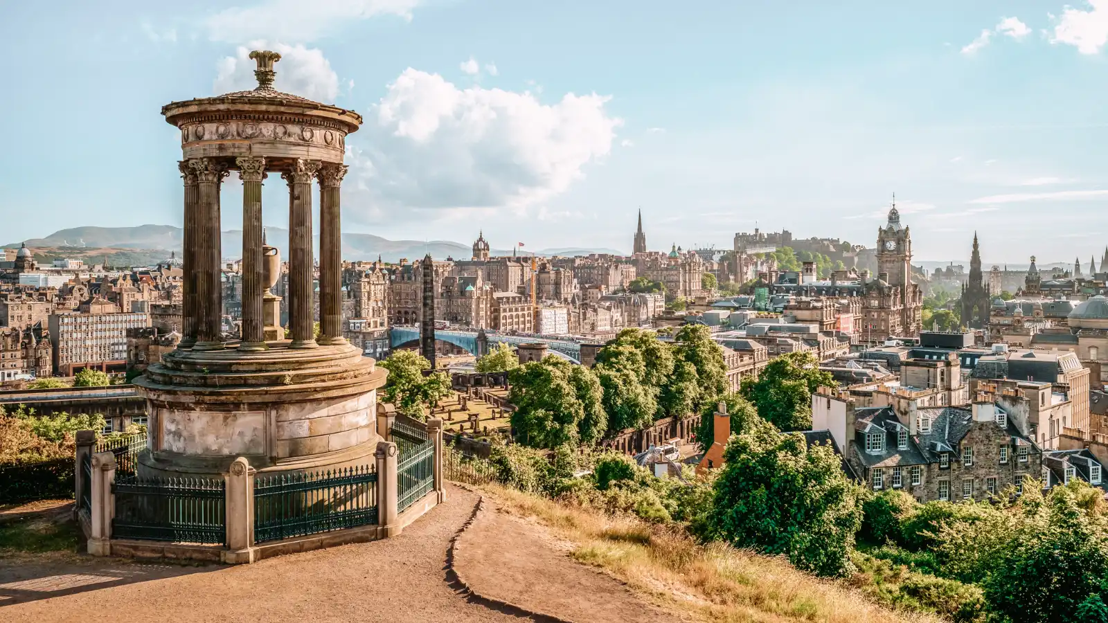 This Historic Capital Is Home to a Castle Perched on an Extinct Volcano ...