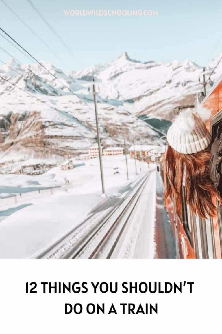 12 Things You Definitely Shouldn’t Do on a Train
