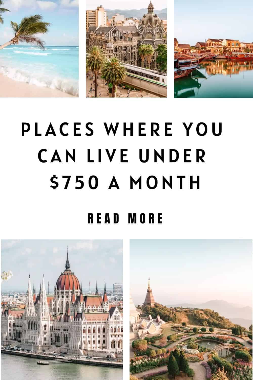 12 Beautiful Places Where You Can Live for Less Than $750 a Month