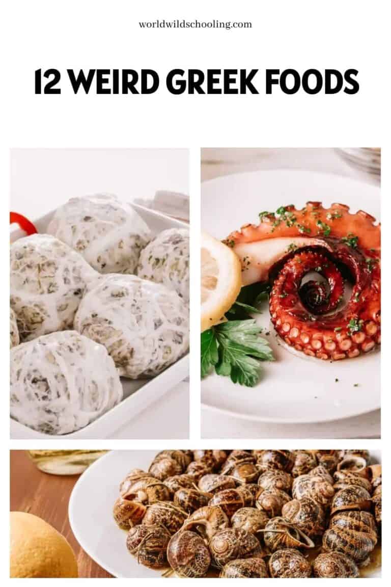 12 Weird Foods in Greece
