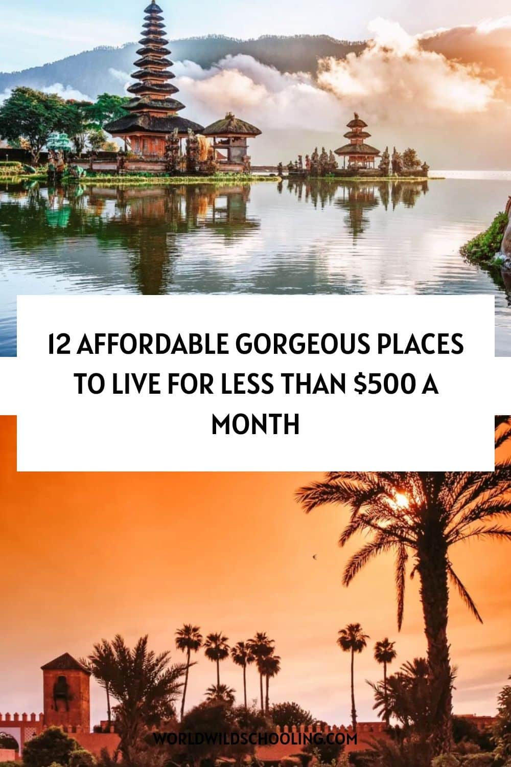 12 Beautiful Places Where You Can Live for Less Than $500 a Month