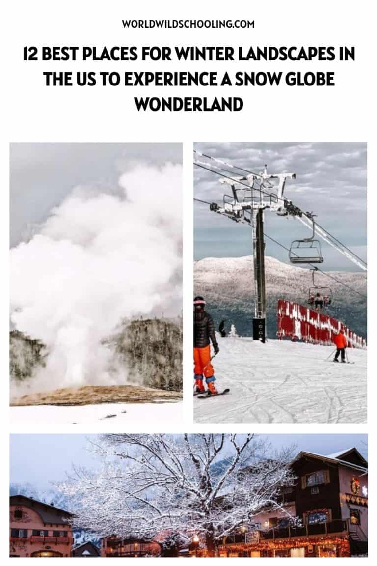 12 Beautiful Places for Winter Landscapes in the US That Look Straight ...