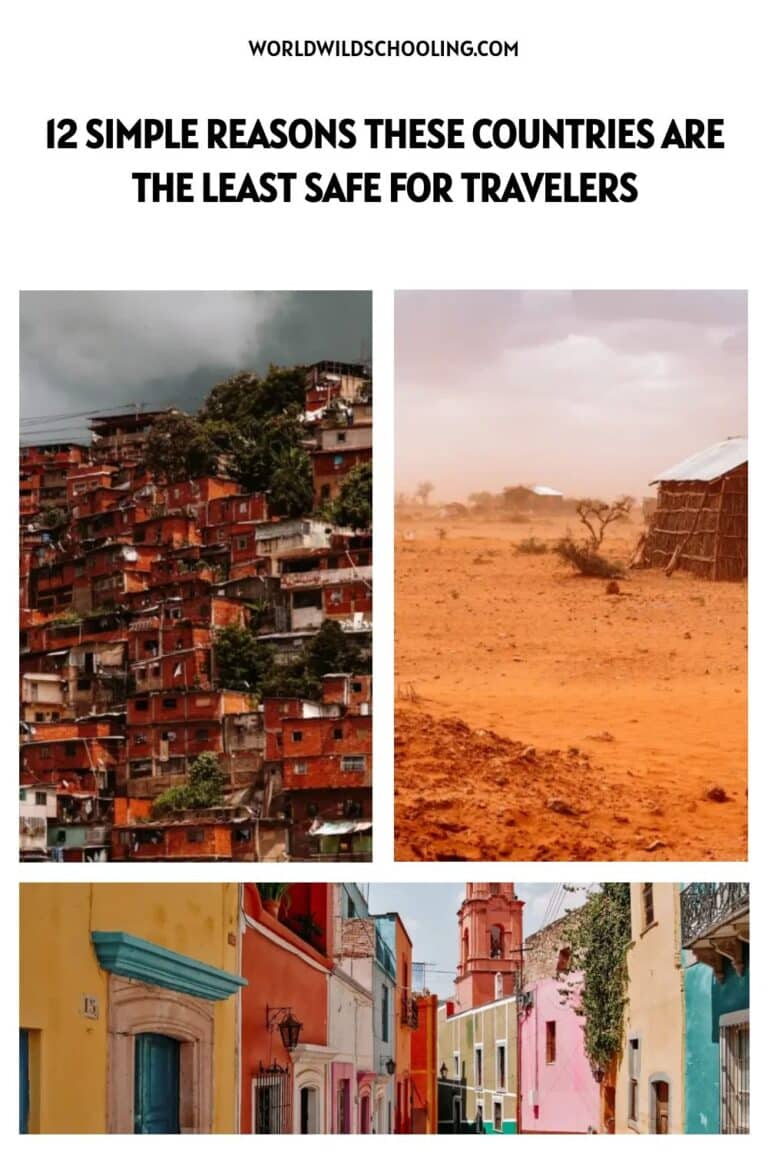 12 Least Safe Countries in the World To Avoid as a Tourist