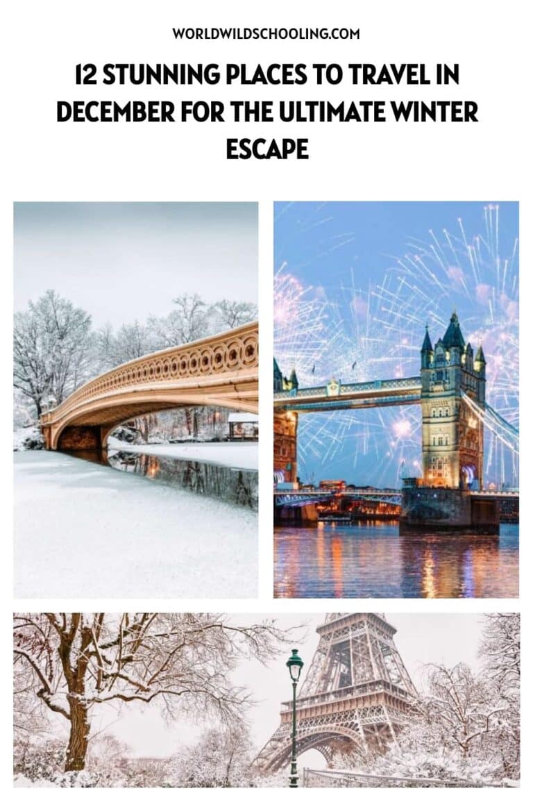 These 12 Places To Travel in December Are Perfect for a Winter Escape