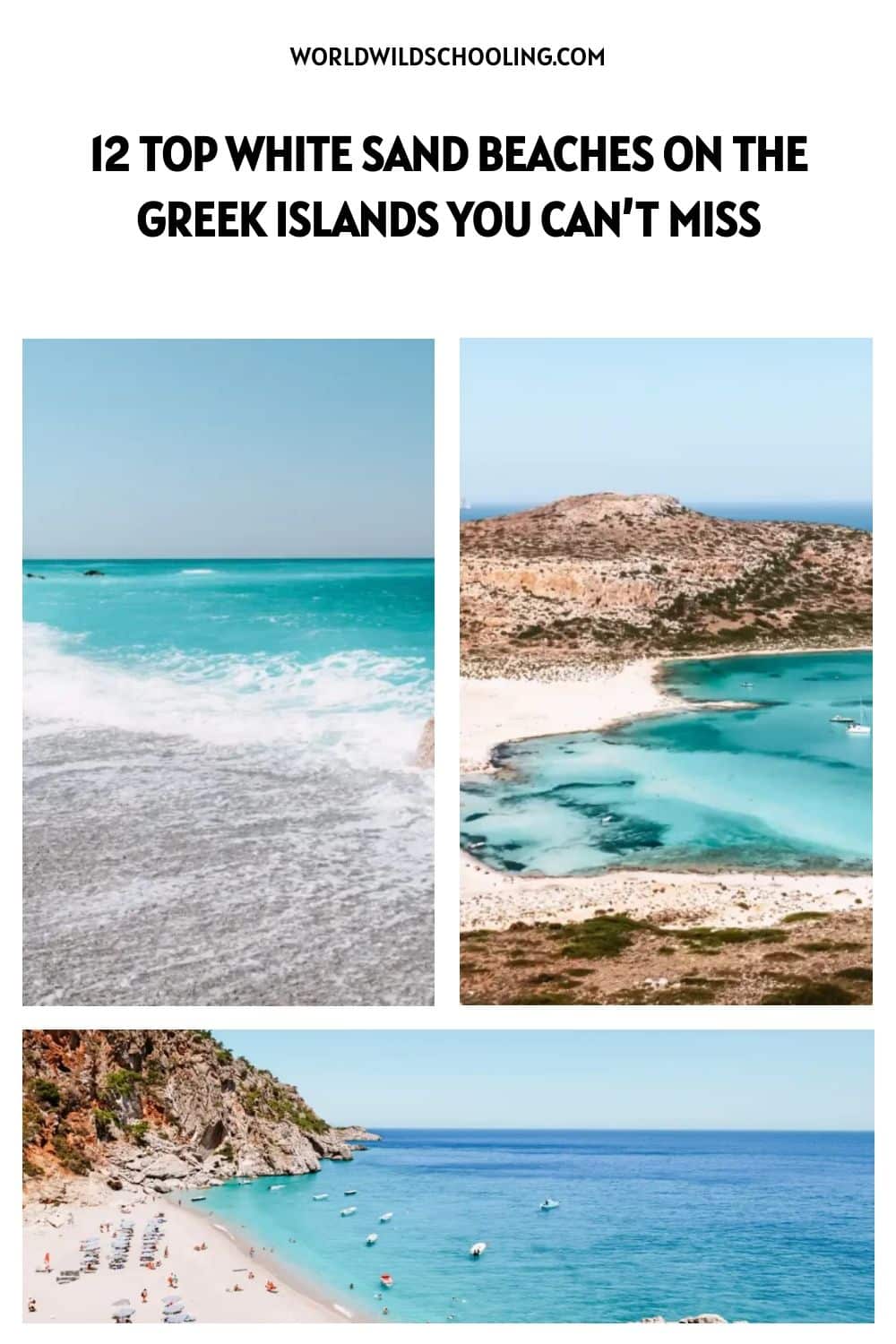 12 White Sand Beaches on the Greek Islands