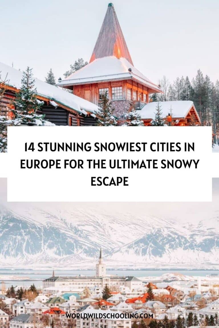 These 14 Snowiest Cities in Europe Deliver Winter Wonderland Vibes
