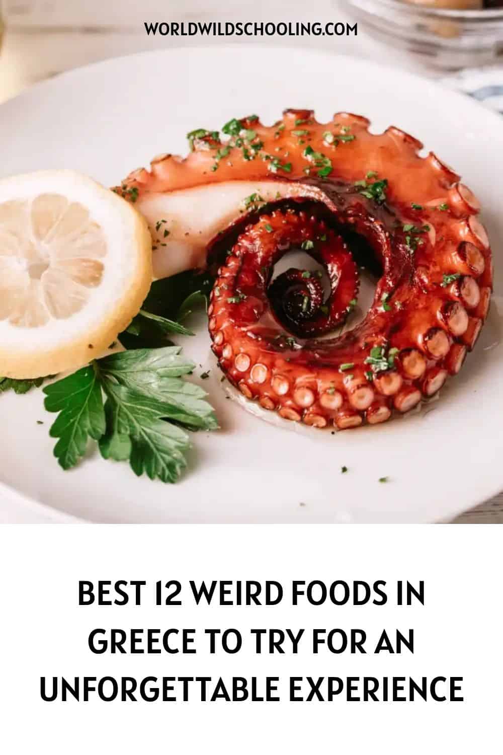 12 Weird Foods in Greece