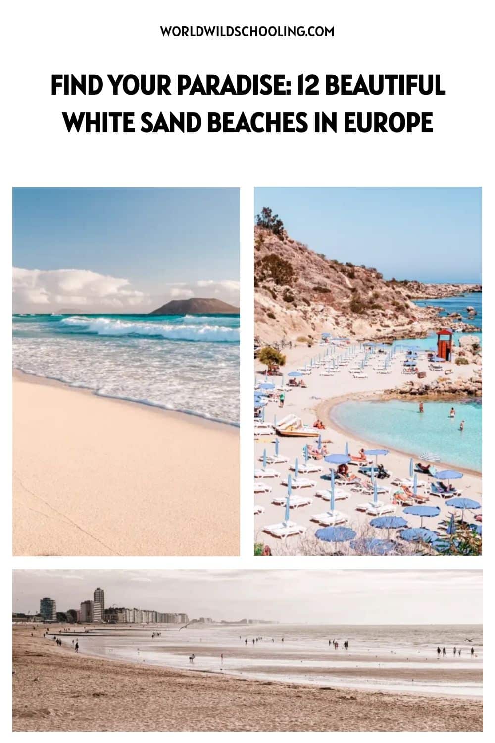 These Are 12 of the Most Beautiful White Sand Beaches in Europe