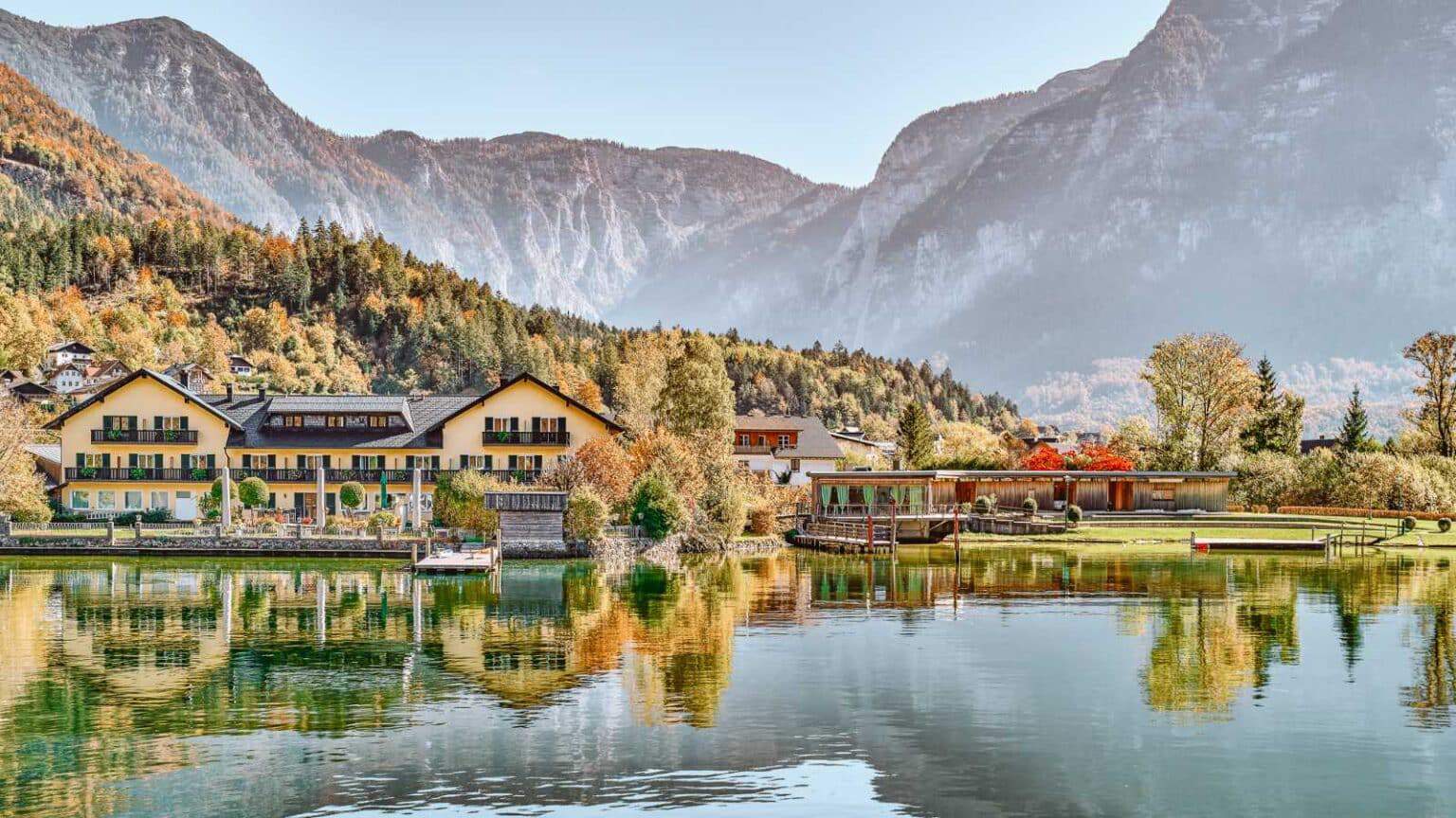 This Alpine Village Is a Fairytale Destination With Lakeside Views and One of the Oldest Salt ...