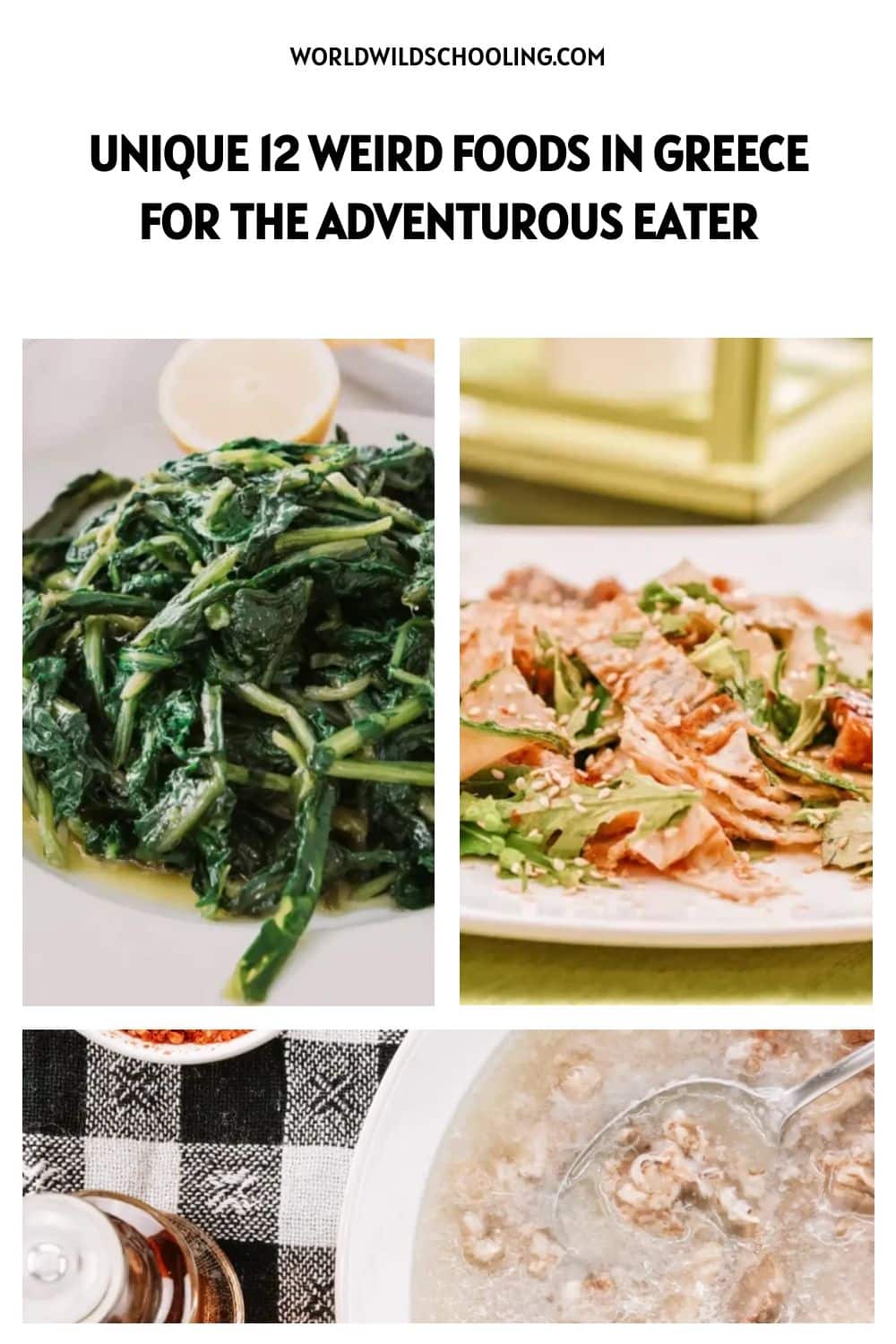 12 Weird Foods in Greece