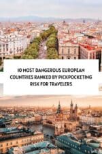 Top 10 European Countries Ranked by Pickpocketing Risk for Travelers