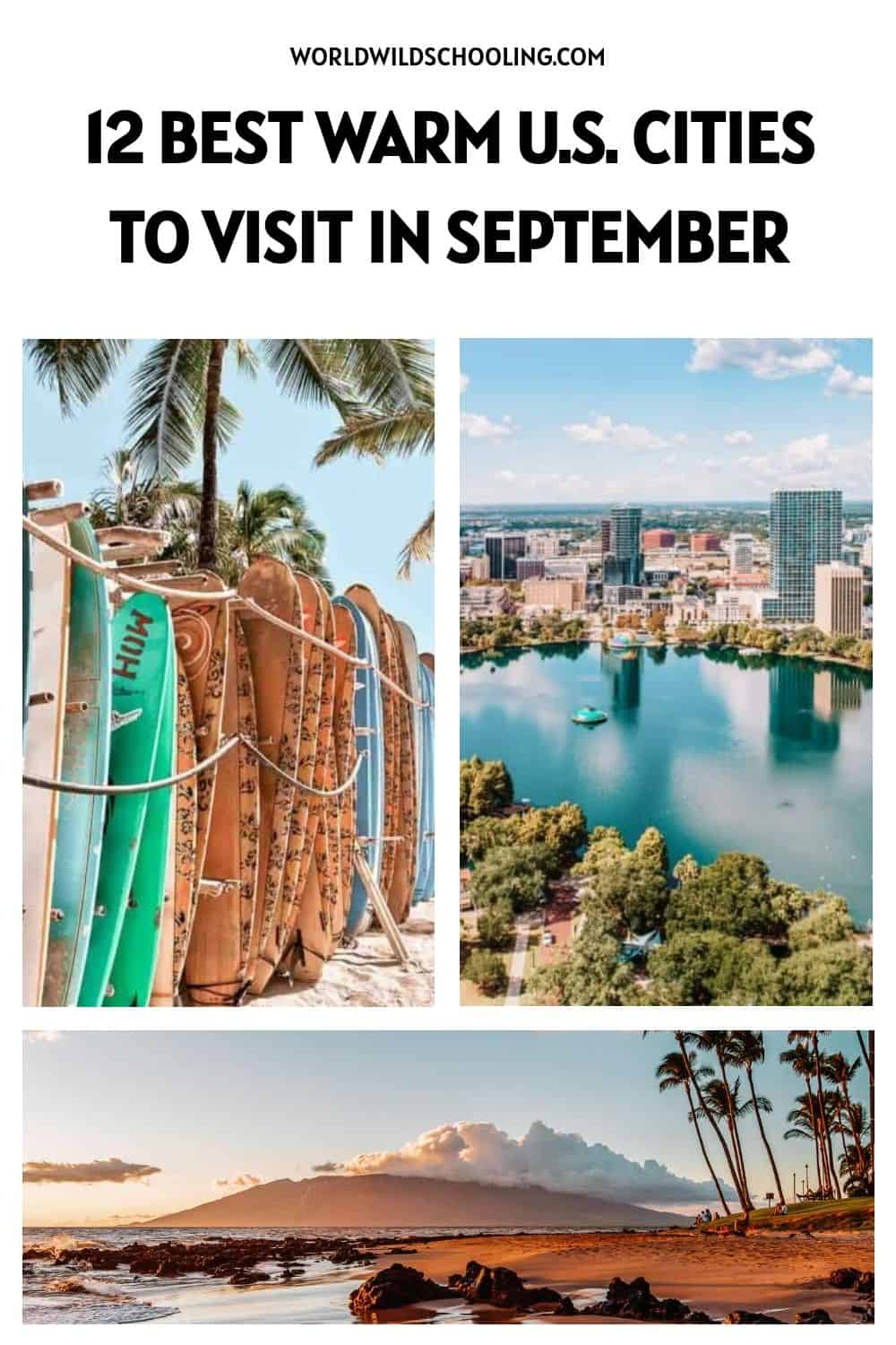 12 Warm U.S. Destinations To Soak Up the Sun This September