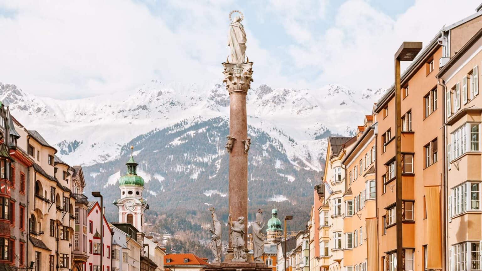 This Alpine City Is Surrounded by Snow-Capped Peaks — and Its Golden ...