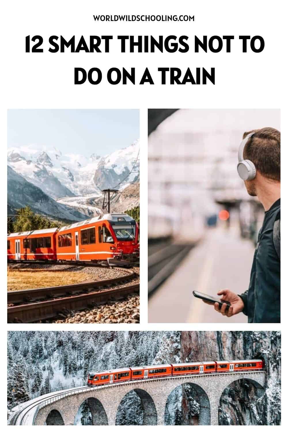 12 Things You Definitely Shouldn’t Do on a Train
