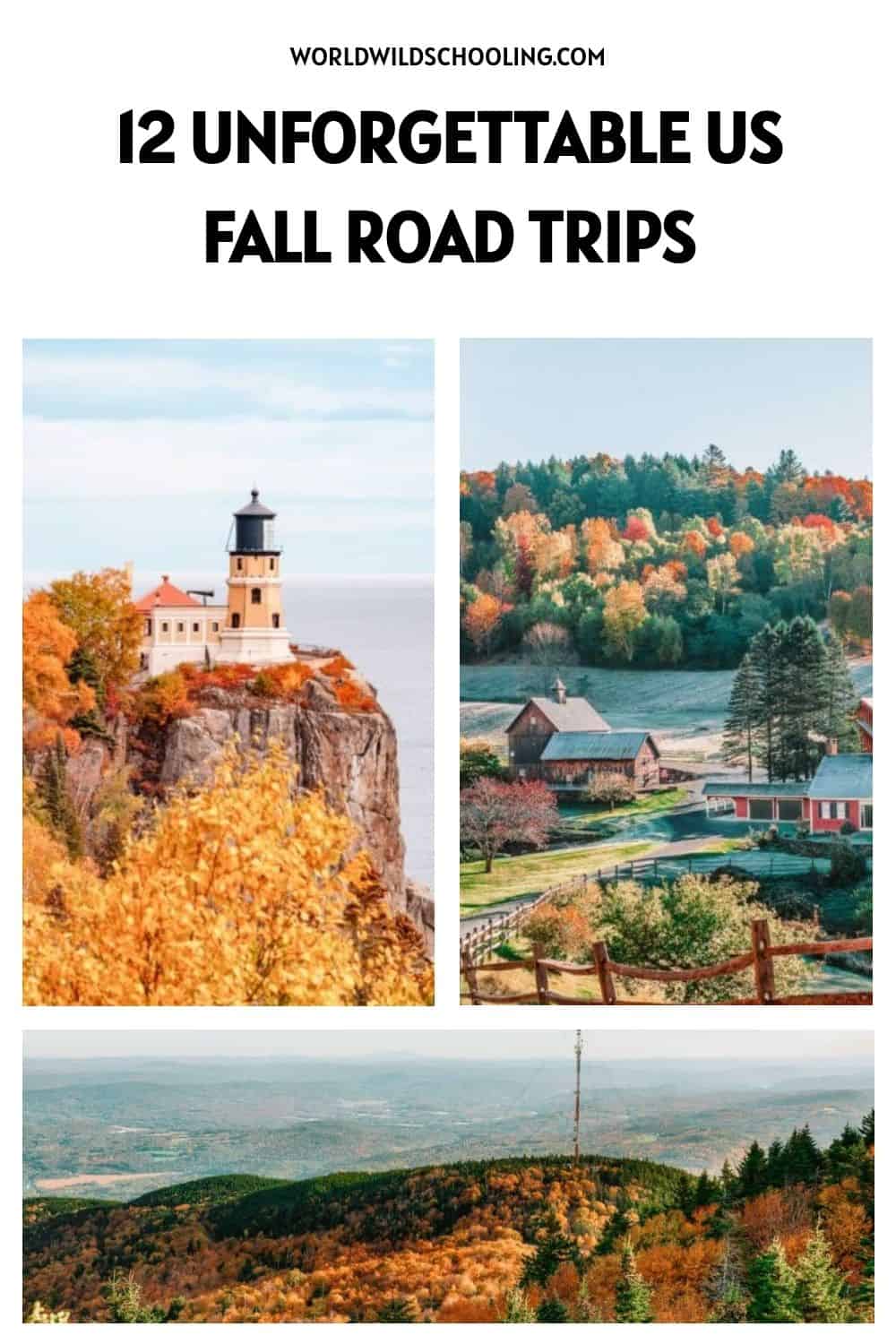 12 Picture-Perfect Fall Road Trips in the US To Fuel Your Wanderlust