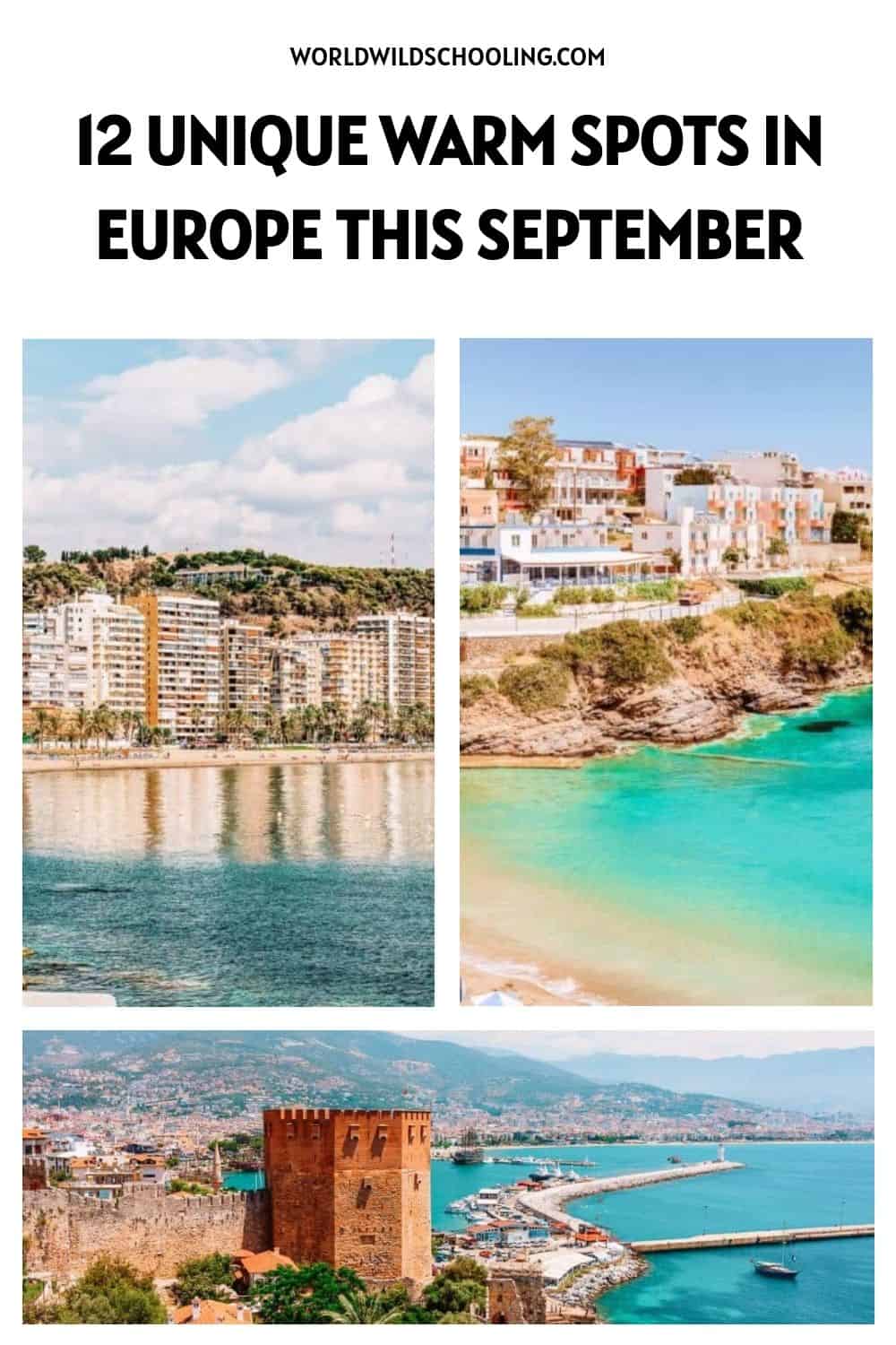 12 Warm Destinations in Europe To Soak Up the September Sun