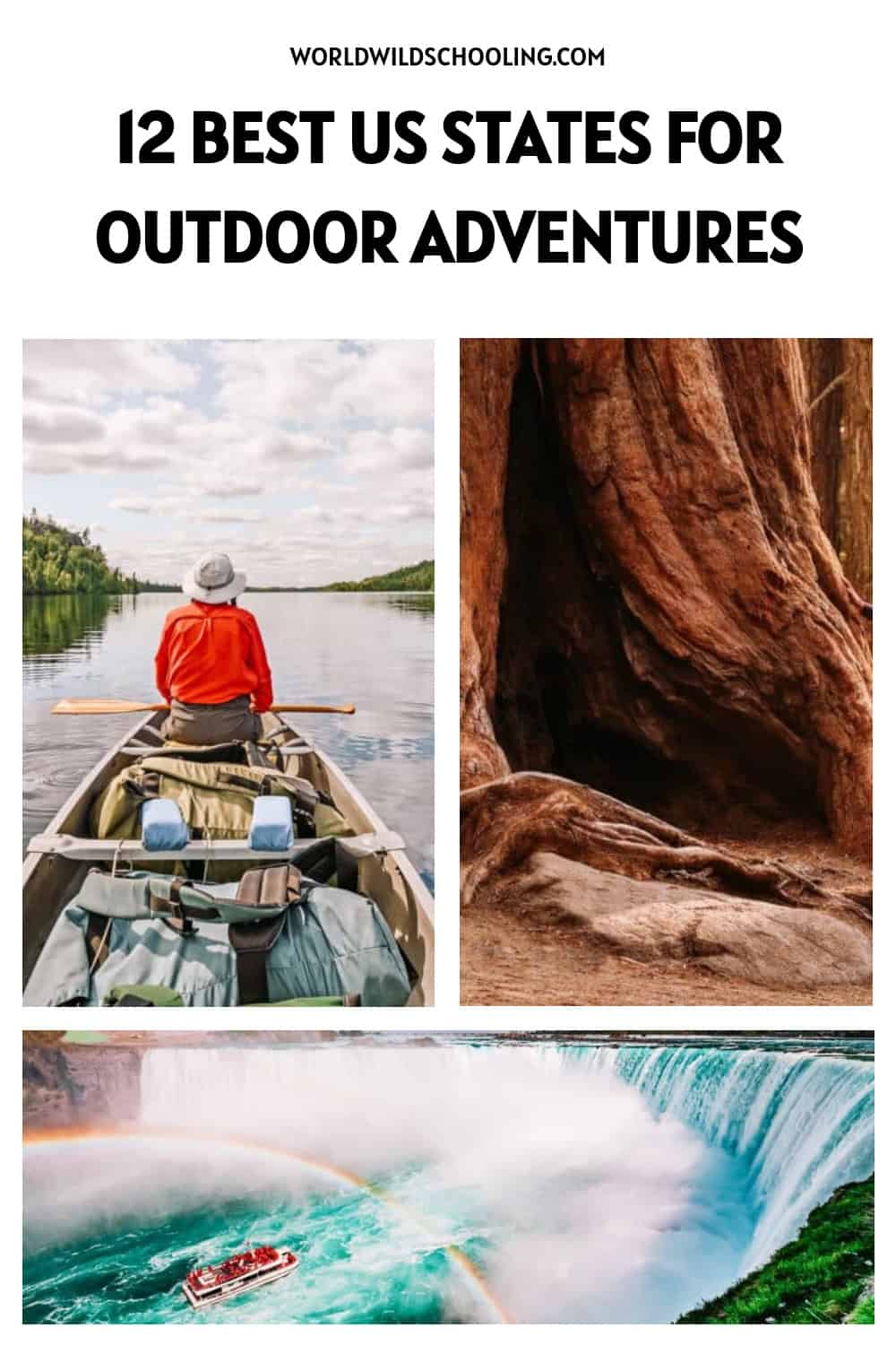 12 Best States for Outdoor Adventures in the US