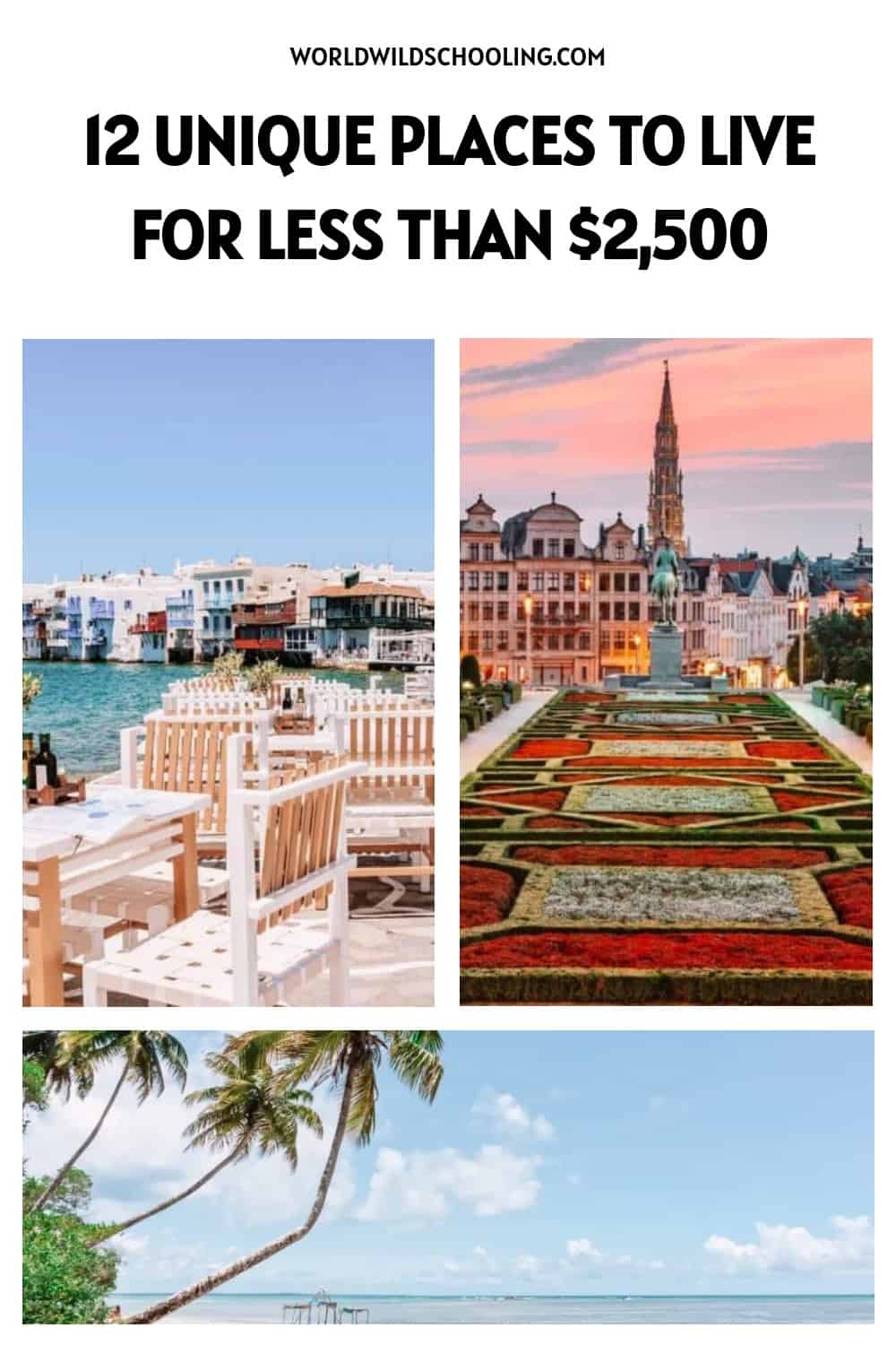 12 Beautiful Places Where You Can Live for Less Than $2,500 a Month