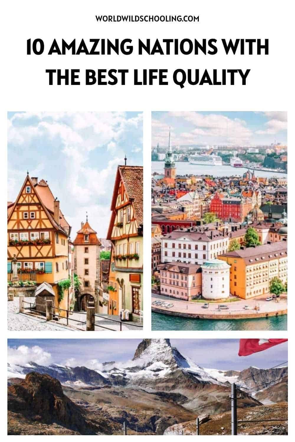 The Top 10 Countries for Quality of Life – Is Yours on the List?