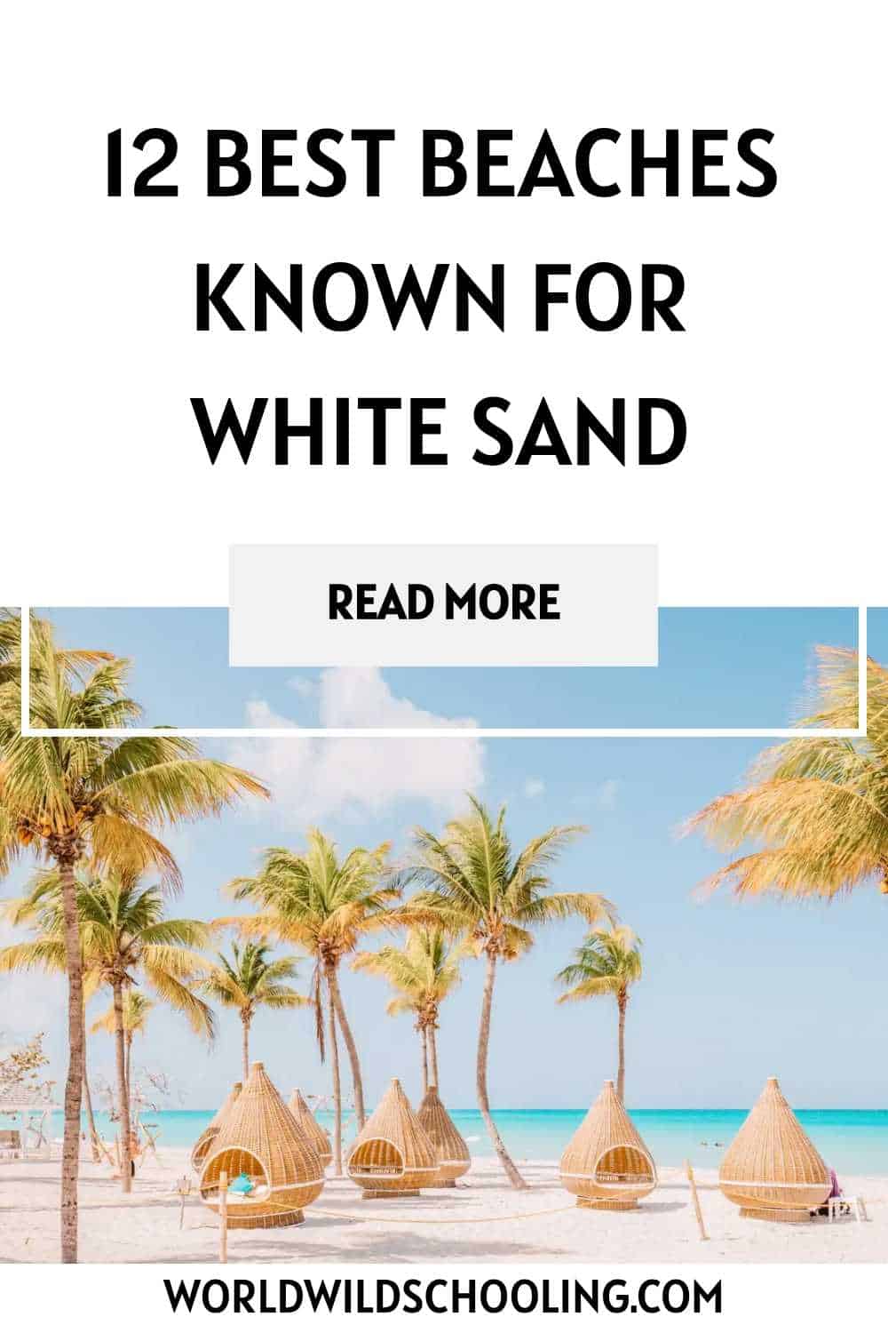 These 12 Beaches Have the Whitest Sand in the World, According to New Study